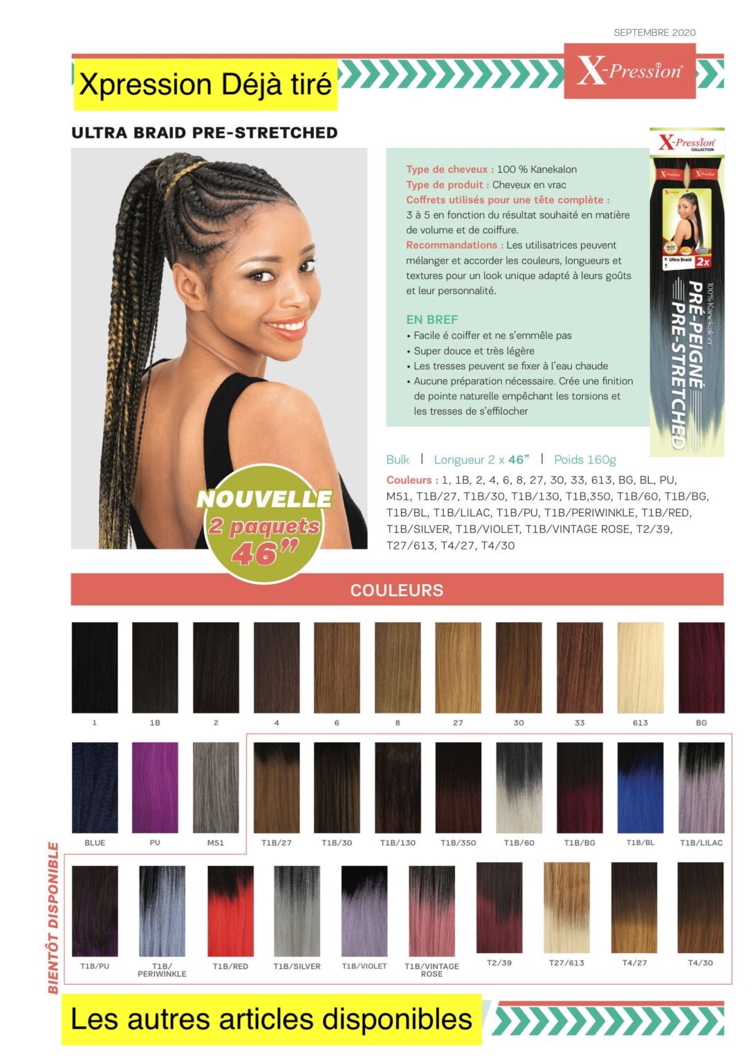 Meches Xpression Mèches Déjà Tirée – AllBeaute.com