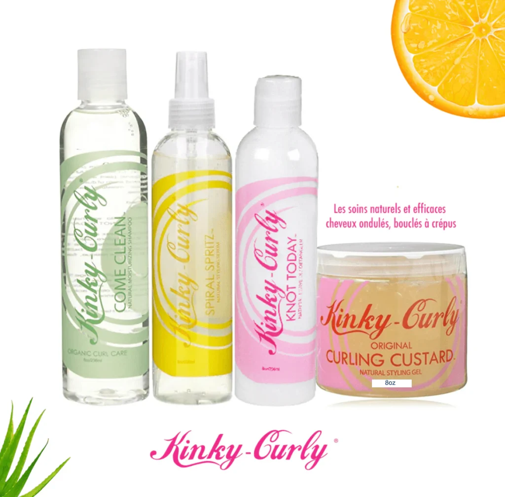 Lot de 4 produits Kinky Curly – AllBeaute.com